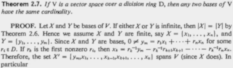 무한차원 벡터공간† - Blackbox