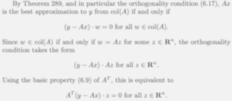 Least Squares Method - Blackbox